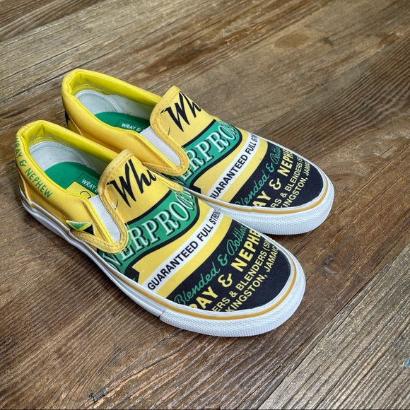 Wray & Nephew | Shoes | Wray And Nephew Canvas Slip On Sneakers ...